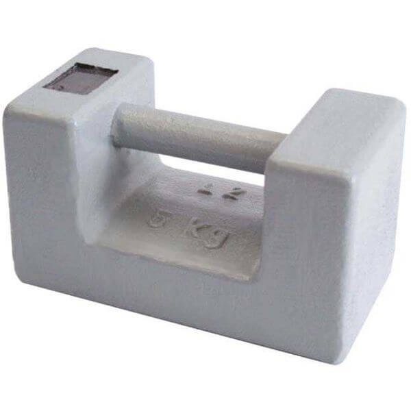 OIML Individual Scale Calibration Weights Rectangular Weight, 5kg, CL ...